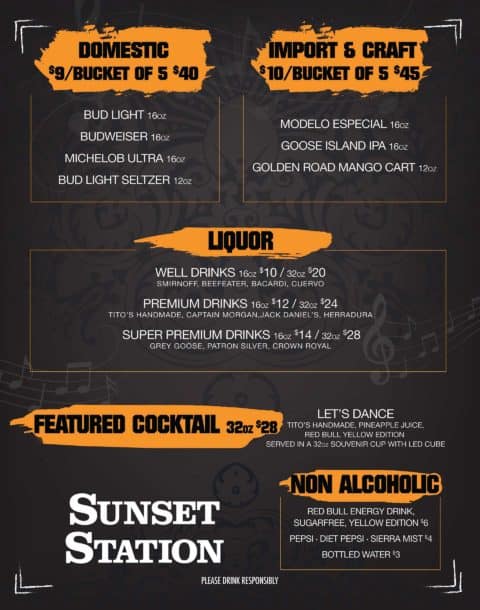 Station Casinos Amphitheater Prohibited Items